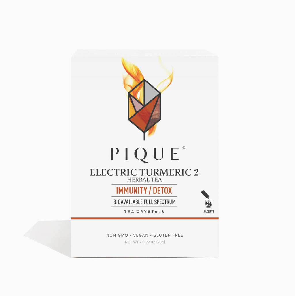 Electric Turmeric | Fermented Turmeric Tea | Pique Tea