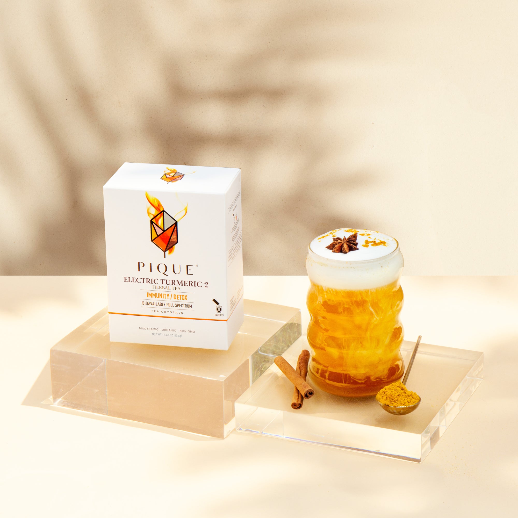 Electric Turmeric 2 | Fermented Turmeric Tea | Pique