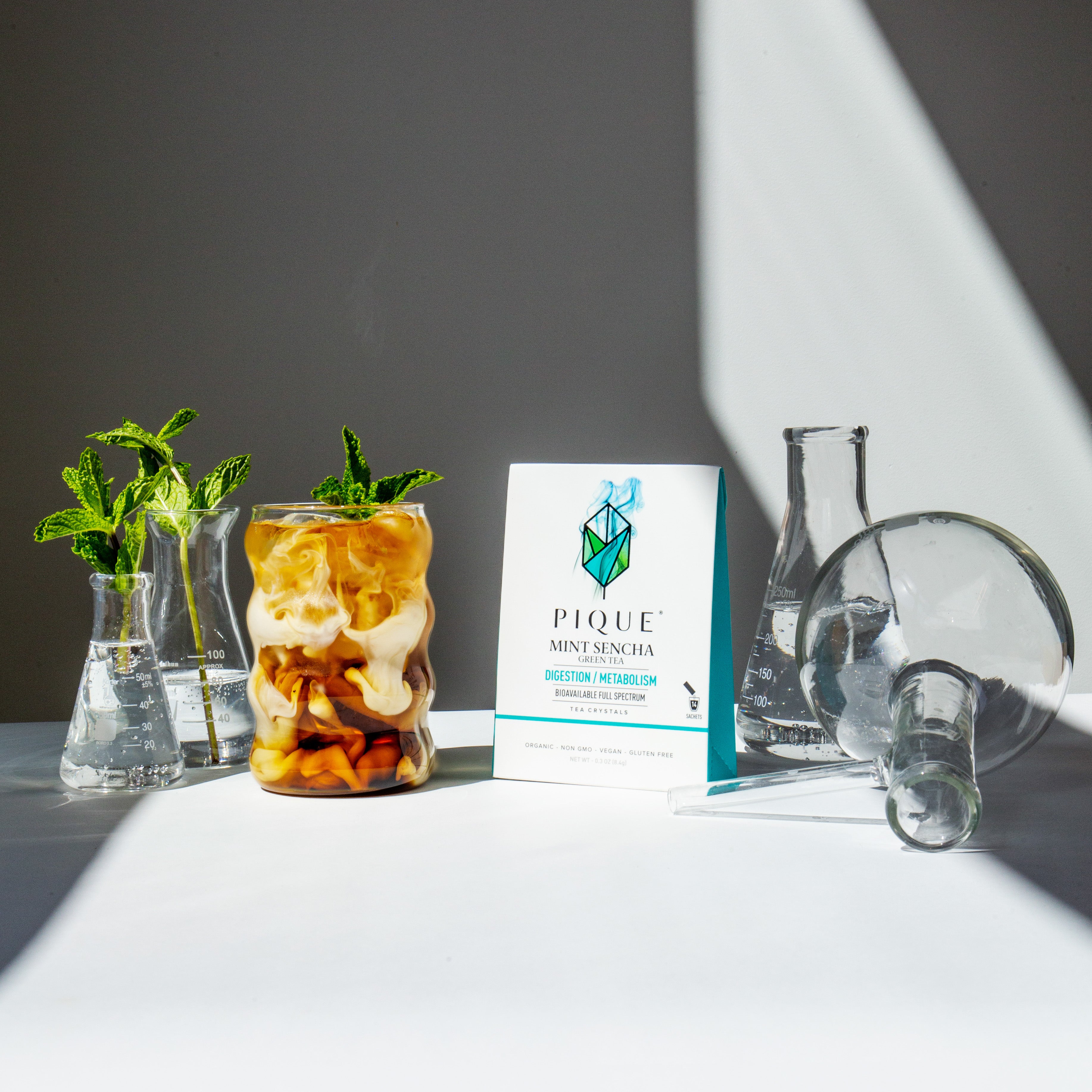 Mint Green Tea | Organic Tea | Pique Tea