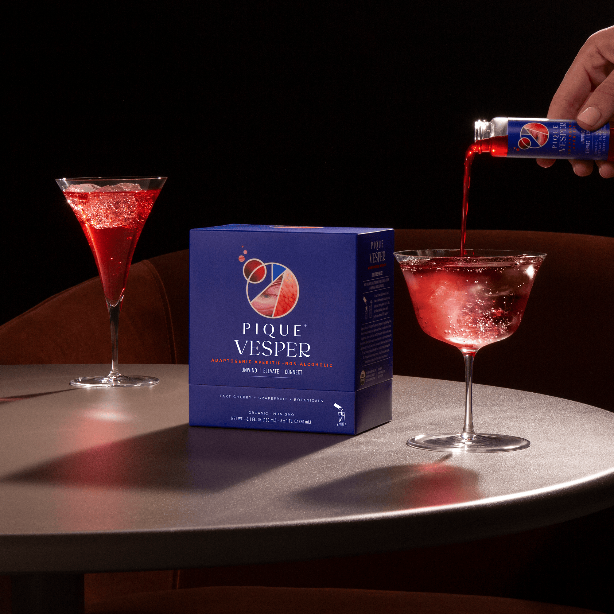 Vesper | Non-Alcoholic Adaptogenic Aperitif – Pique