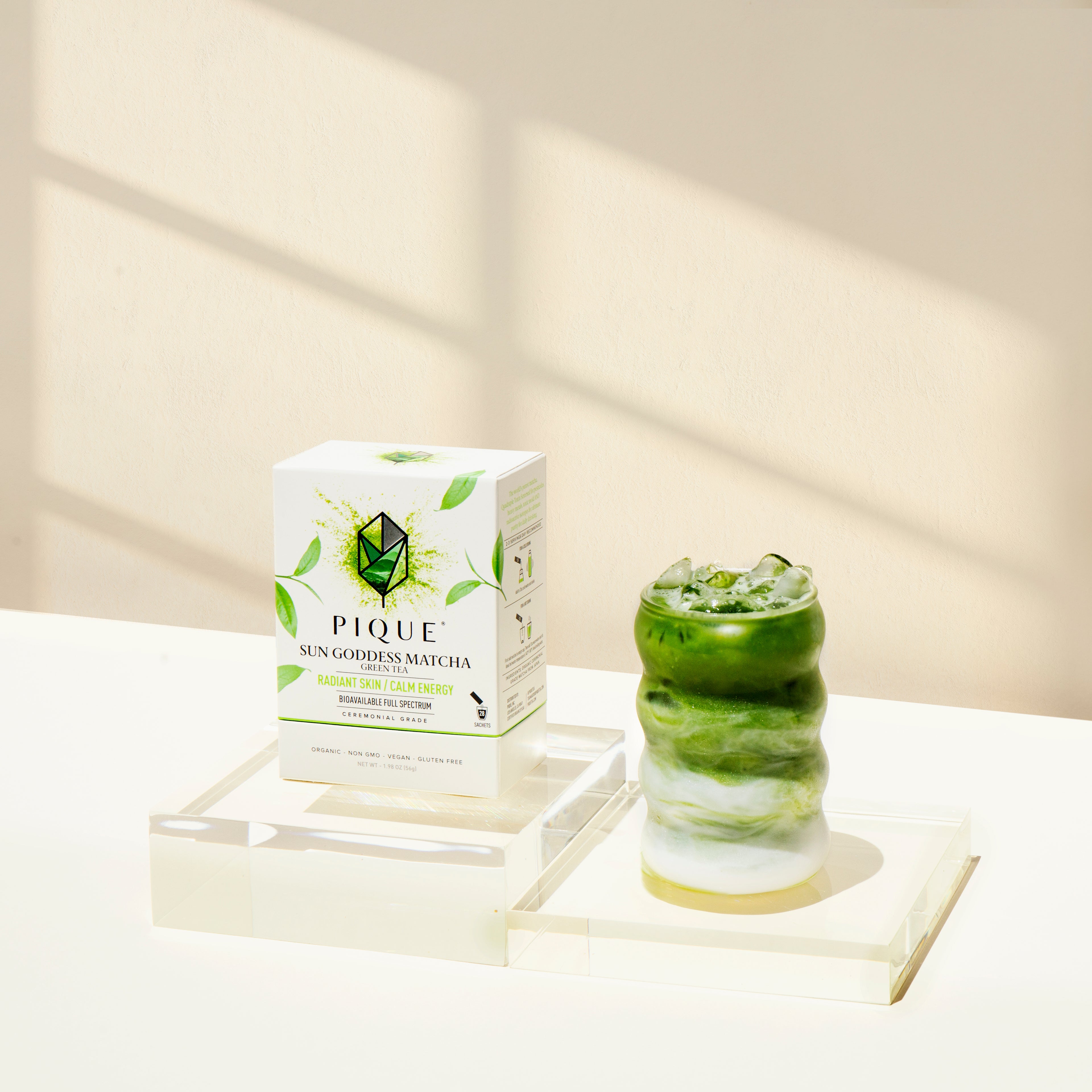 Sun Goddess Matcha Green Tea | Organic Ceremonial Grade Matcha | Pique